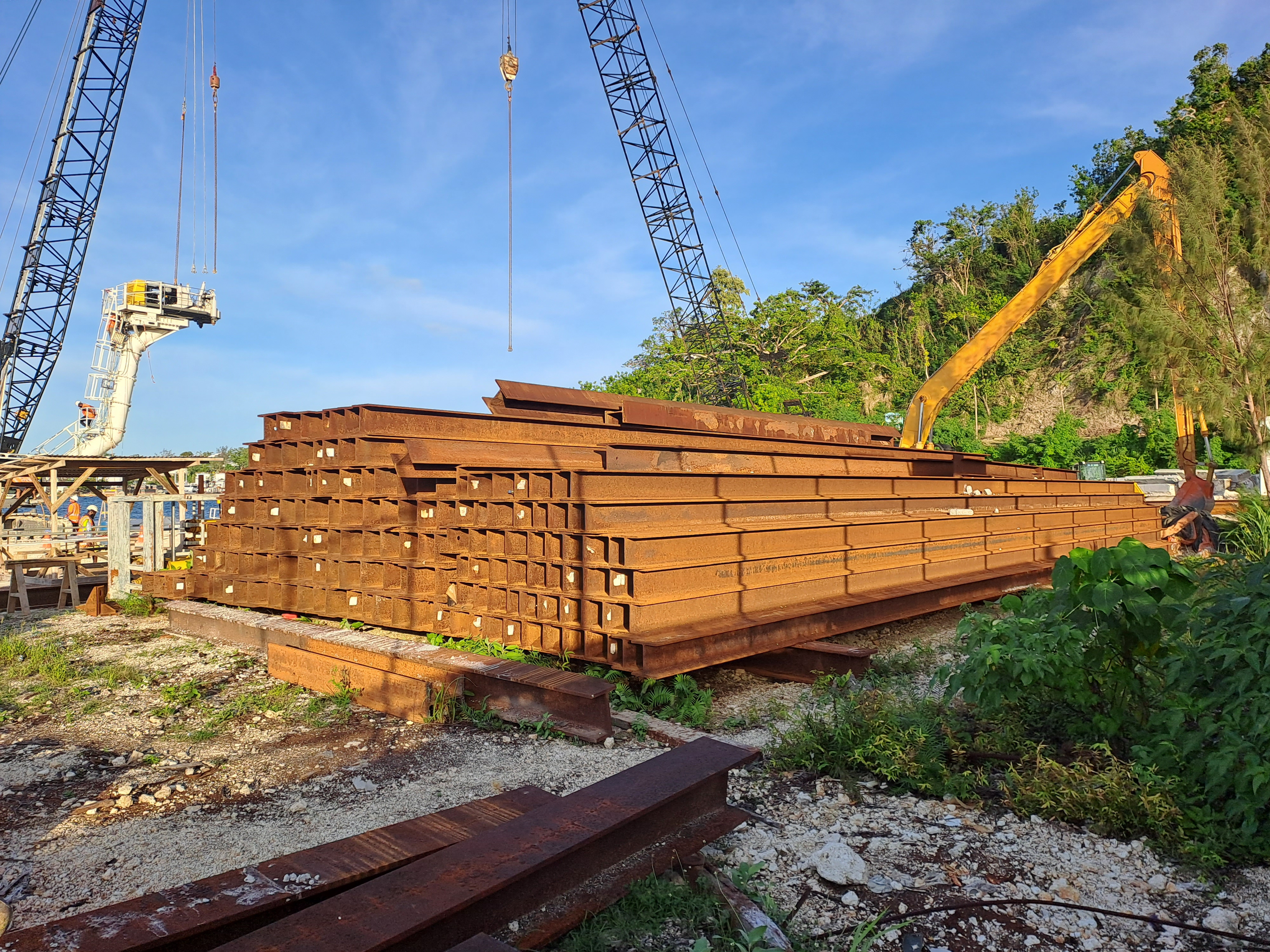 Brian Perry Civil | Reusing steel and concrete in Vanuatu
