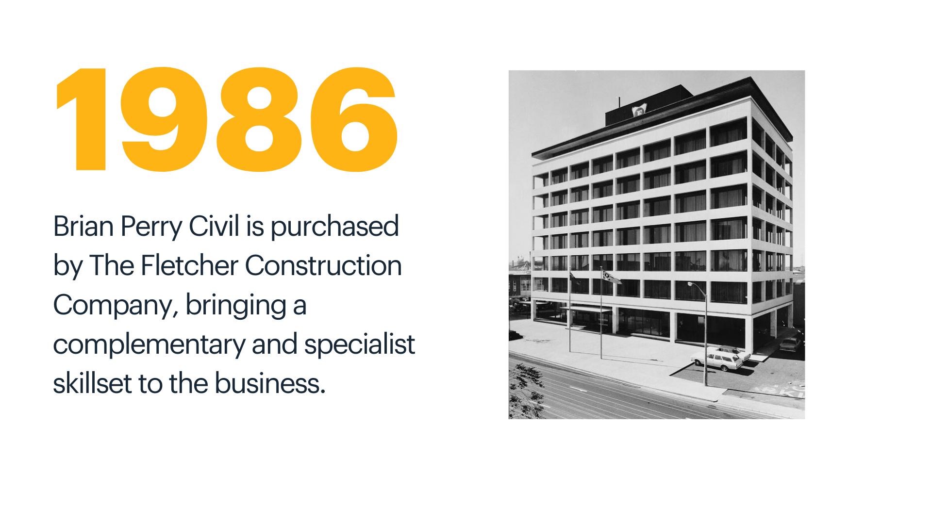 Brian Perry Civil | Our History