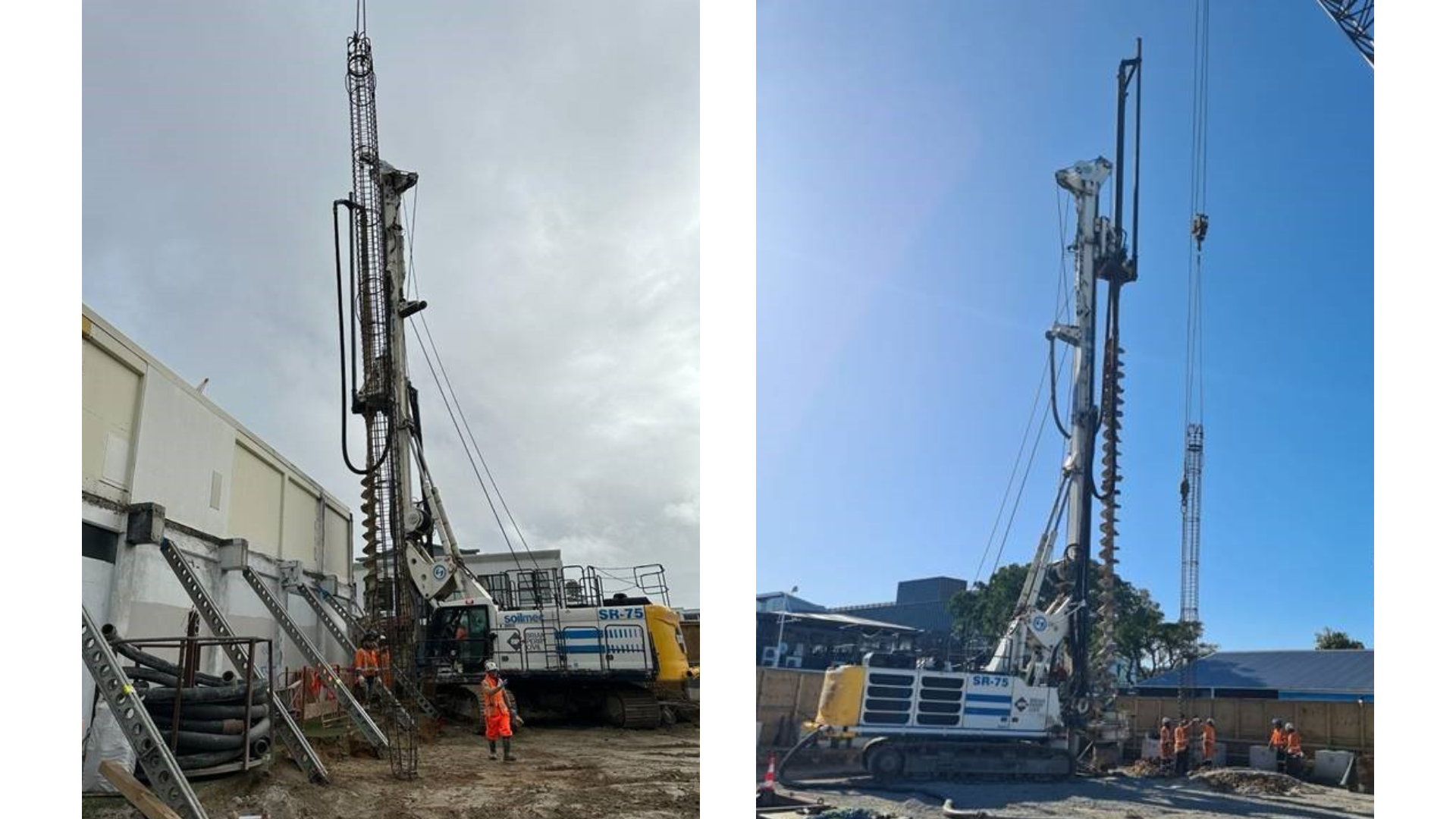 Brian Perry Civil | Ground Engineering team set BPC piling record