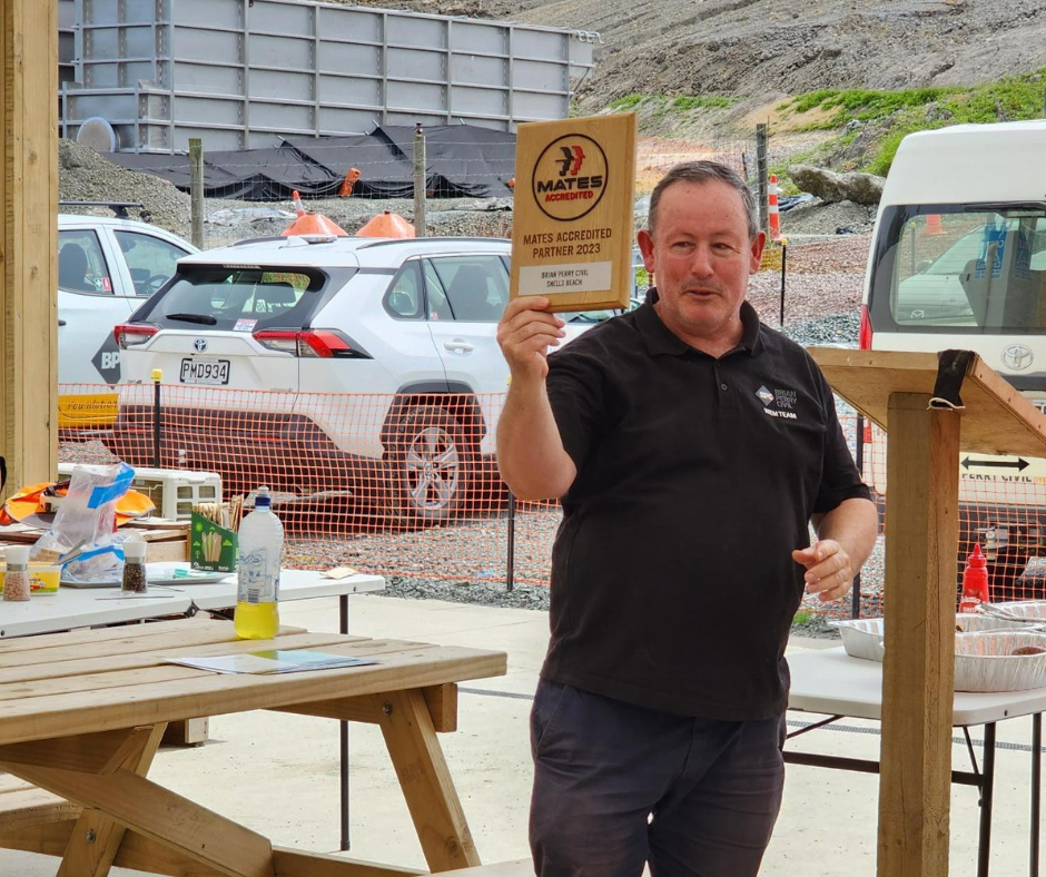 Brian Perry Civil | Pride in Mates in Construction accreditation