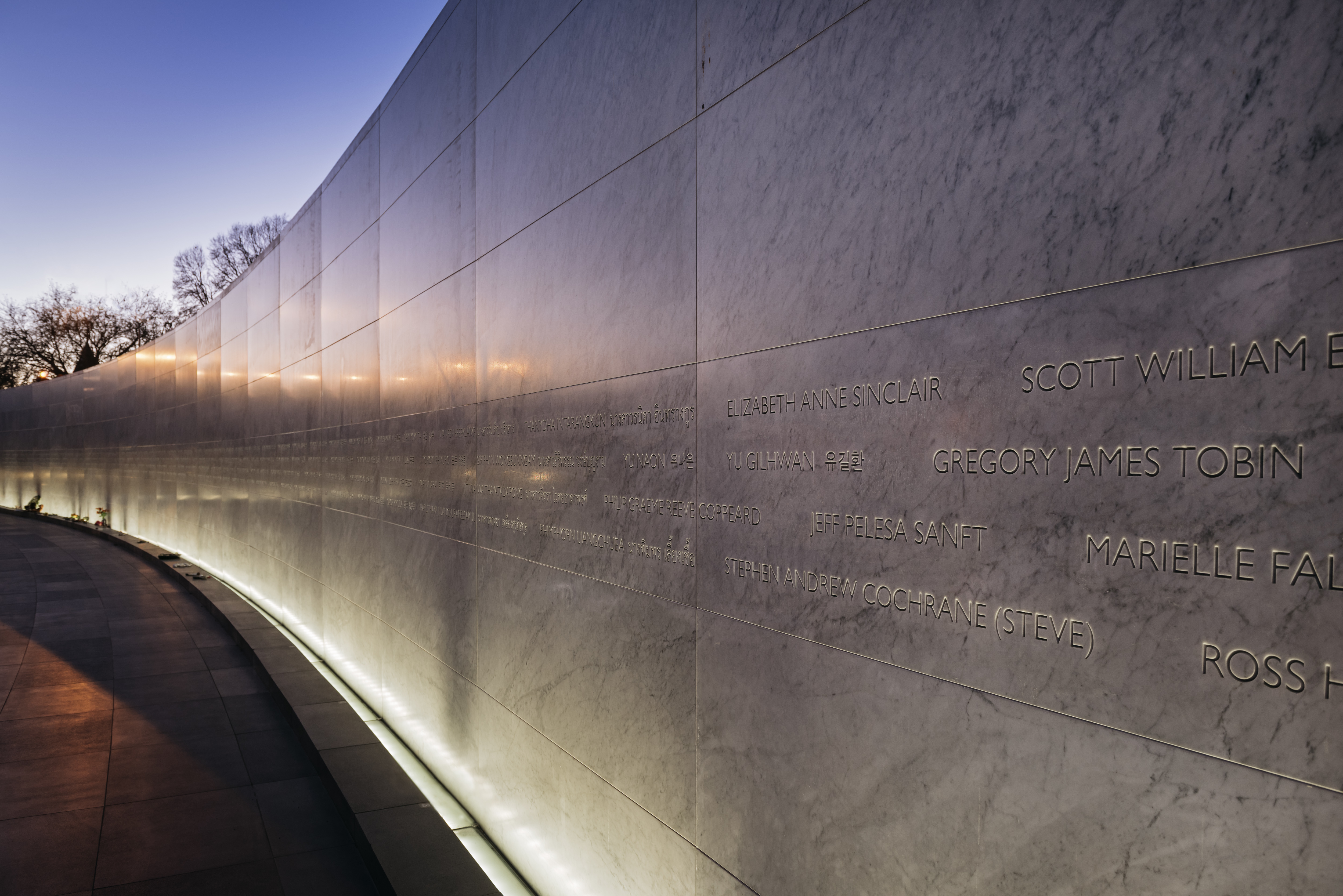 Brian Perry Civil | Earthquake Memorial Wall