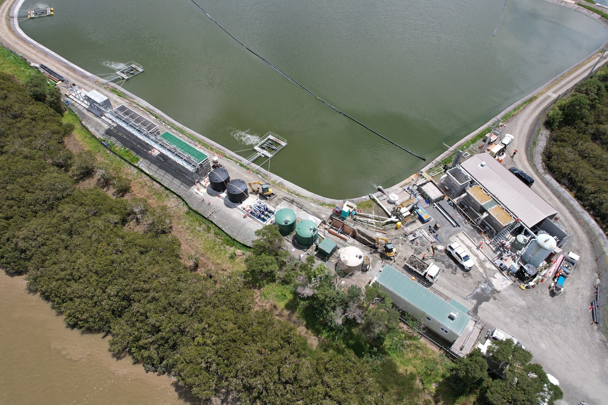 Brian Perry Civil | Helensville Wastewater Treatment Plant Upgrade