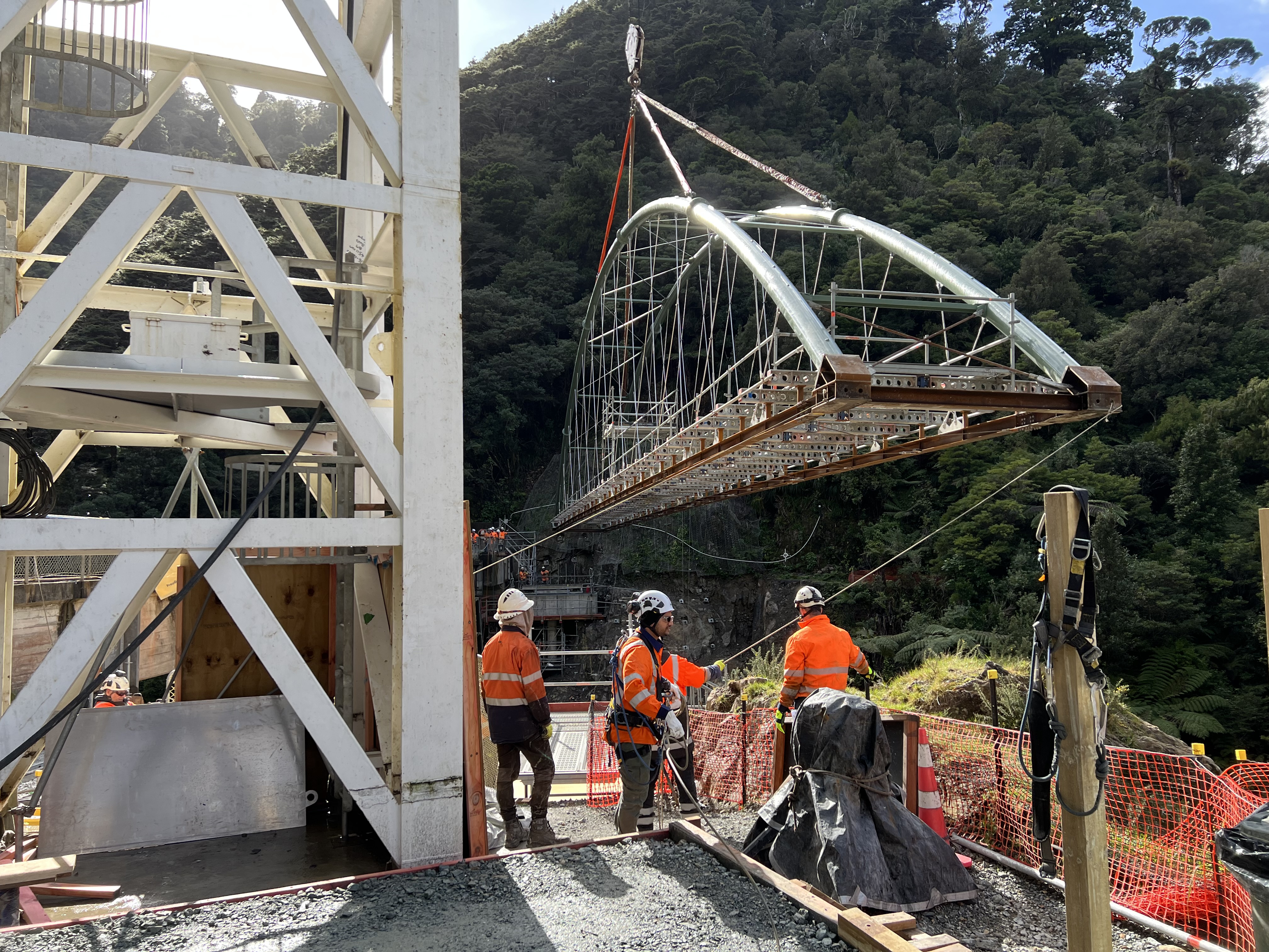 Brian Perry Civil | Kaitoke Flume Bridge