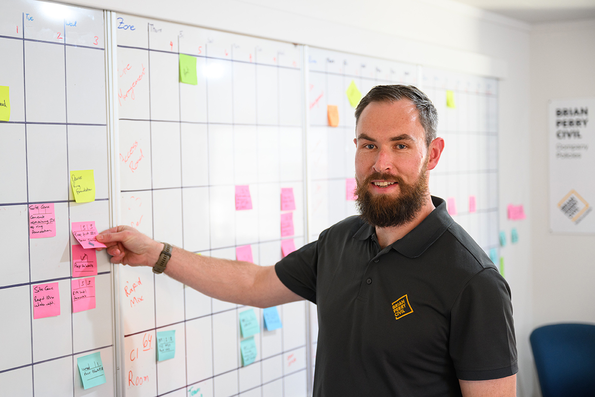 Brian Perry Civil | Building island access