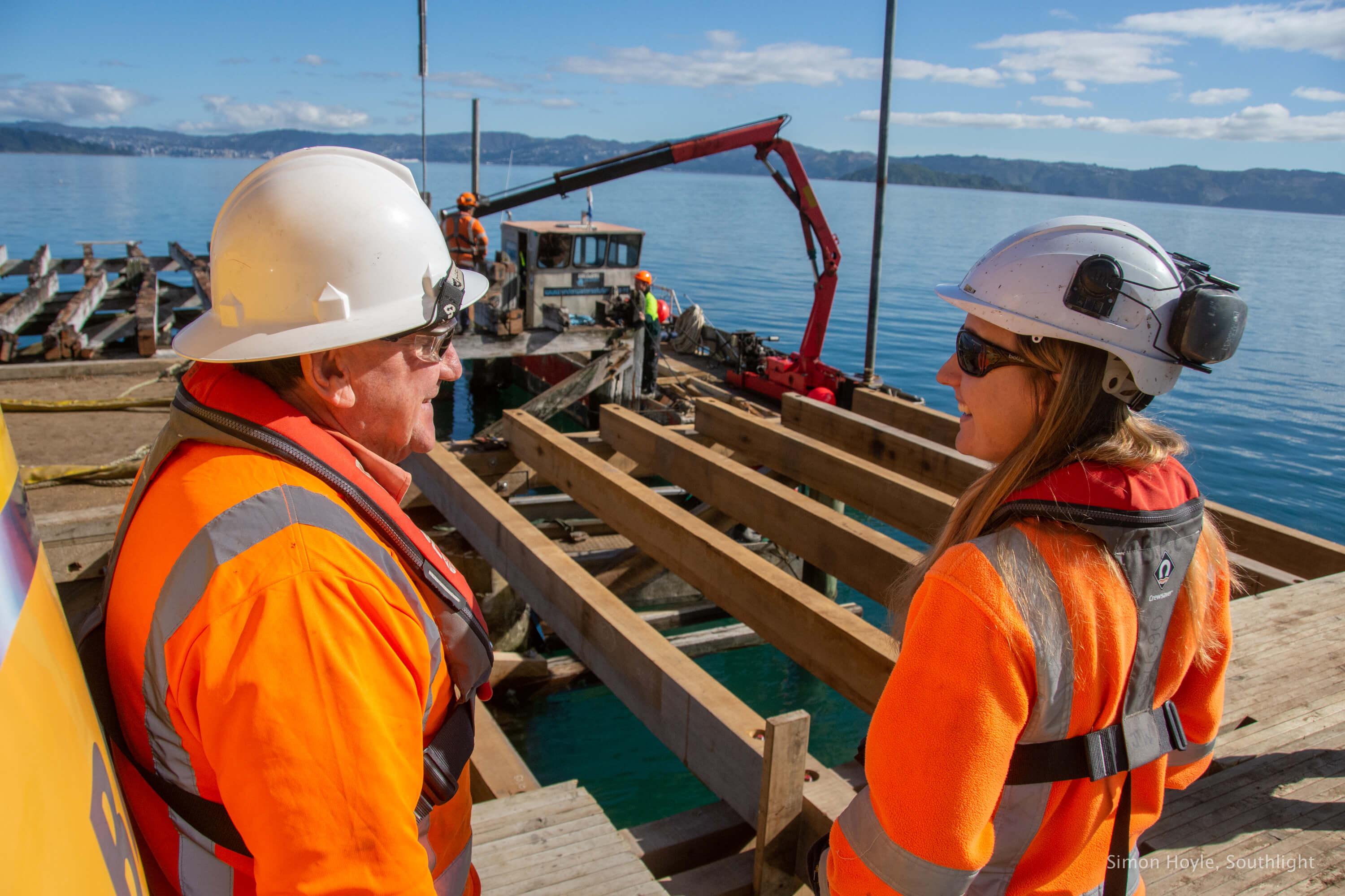 Brian Perry Civil | Days Bay Wharf Refurbishment