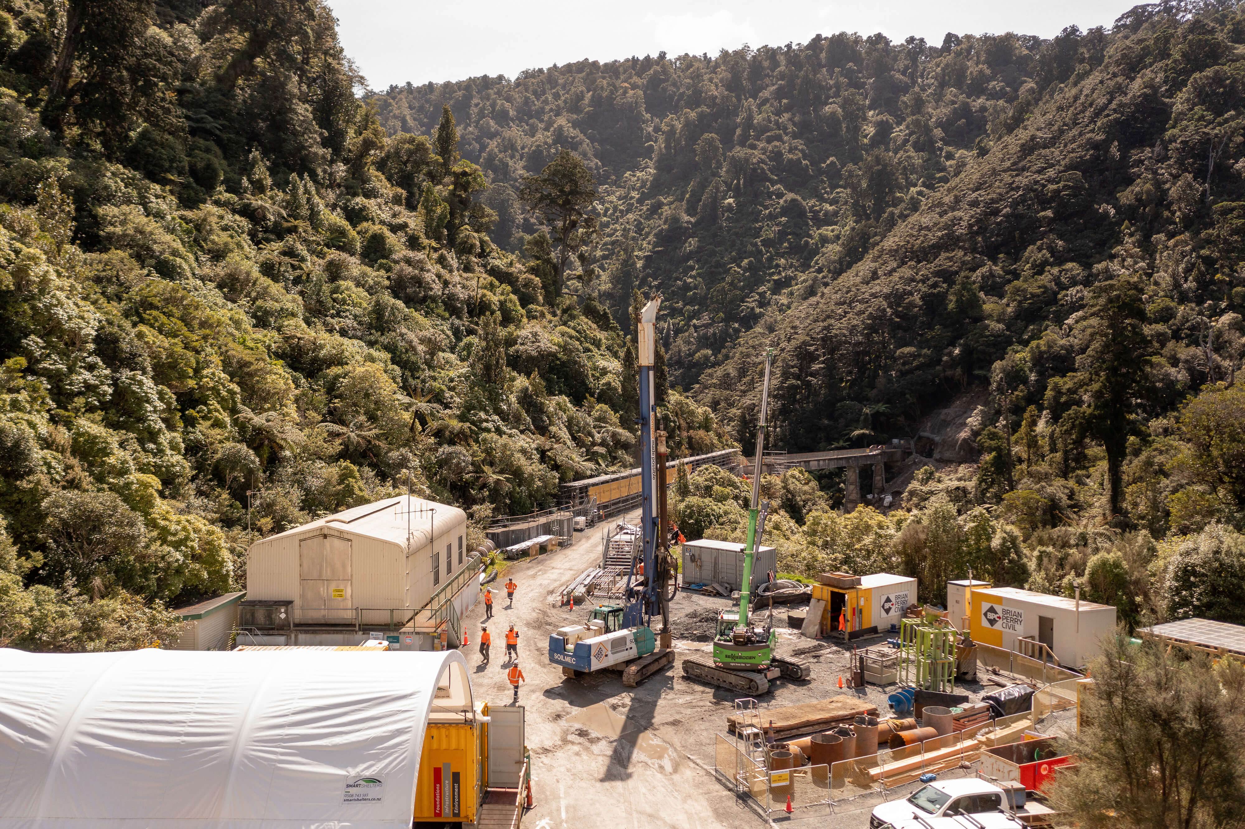 Brian Perry Civil | Kaitoke Flume Bridge