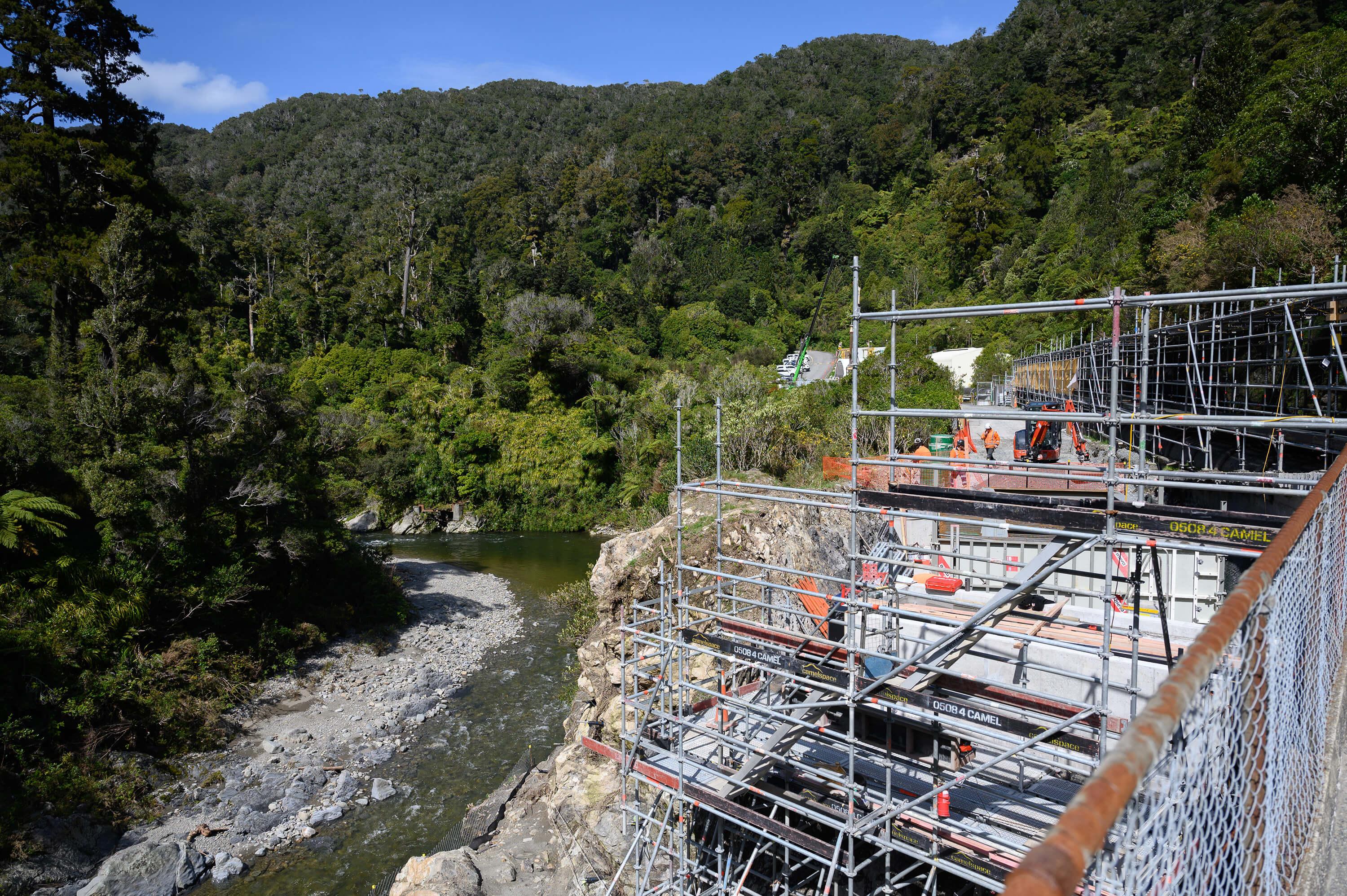 Brian Perry Civil | Kaitoke Flume Bridge