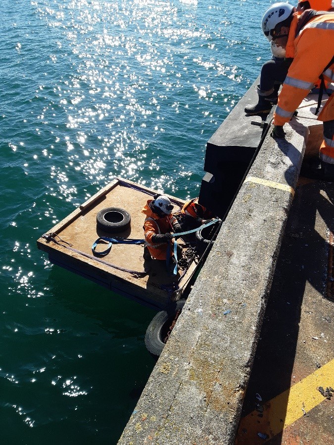 Brian Perry Civil | Seaview Wharf Fender Refurbishment