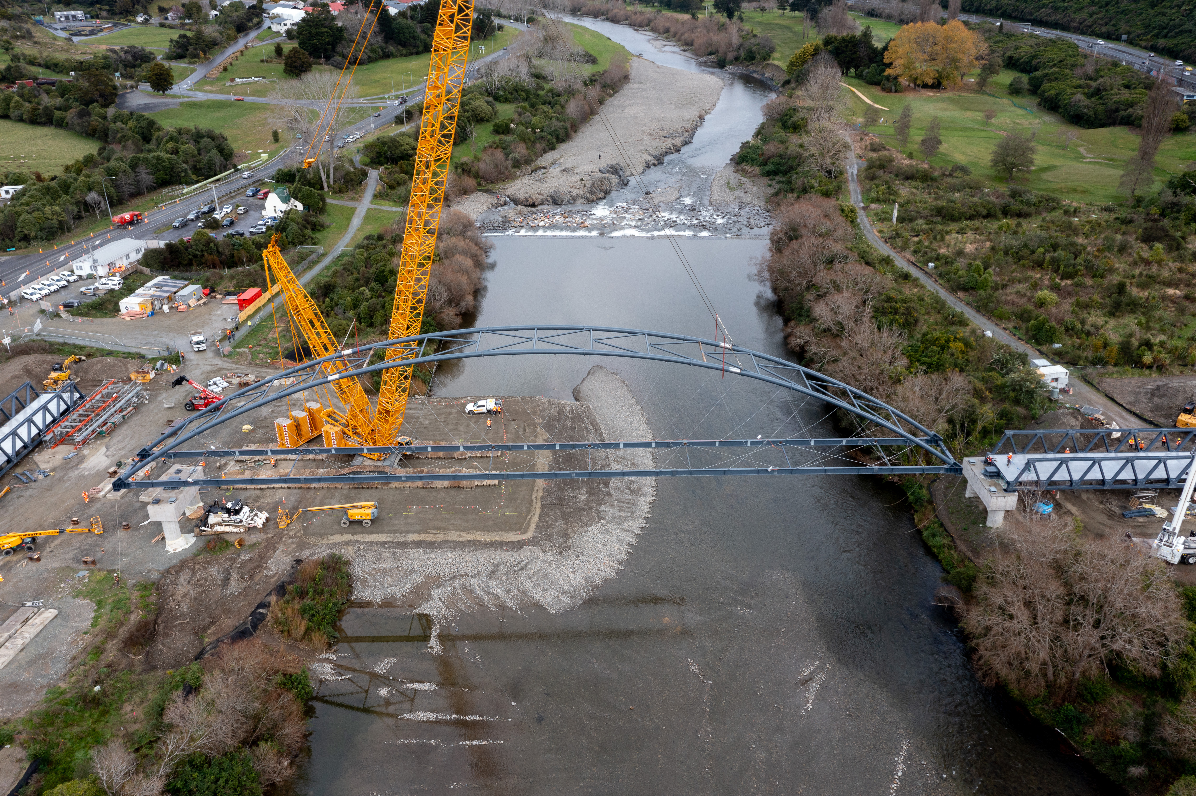 Brian Perry Civil | Whakawhirinaki: The Silverstream Pipe Bridge